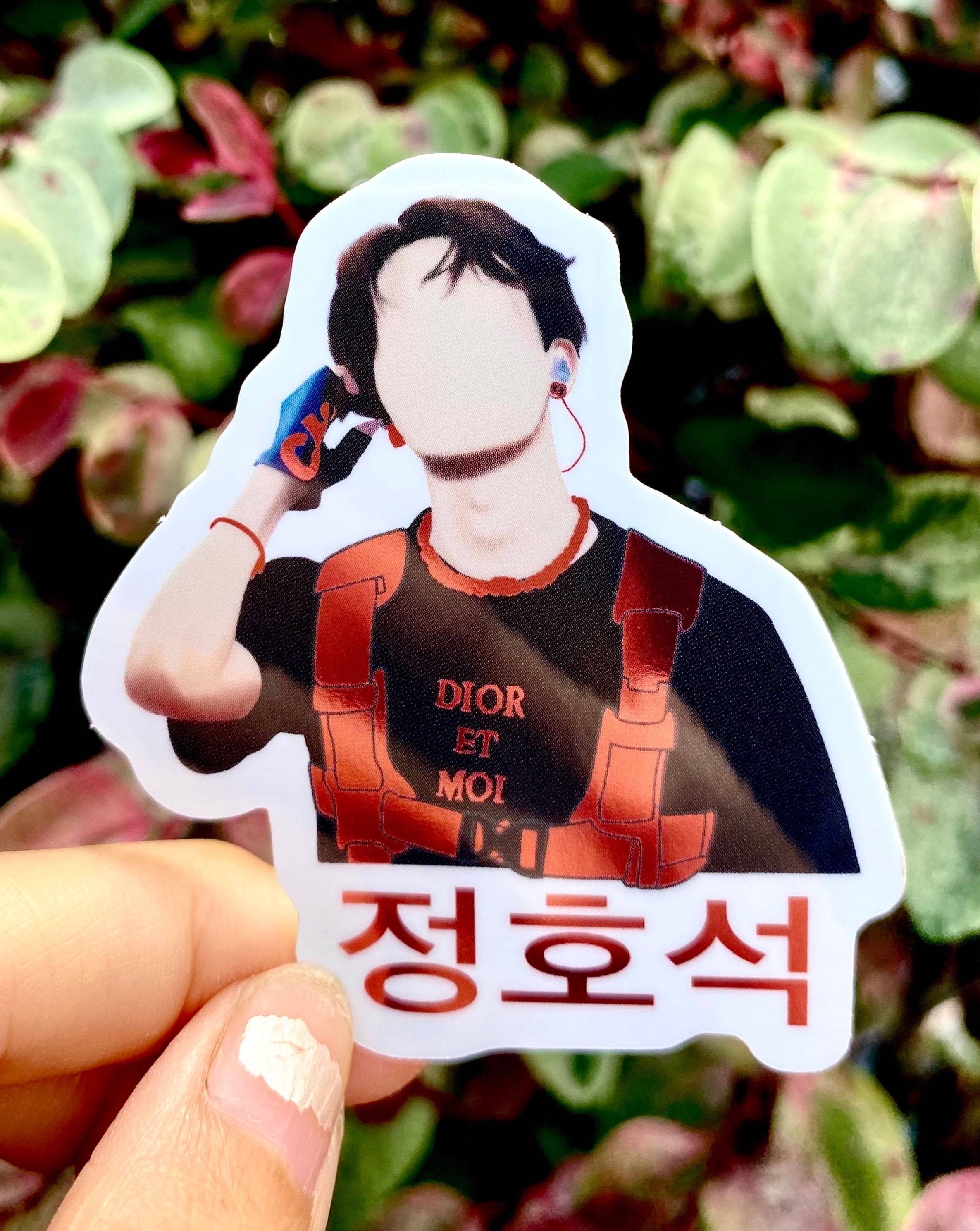 Jhope Outfit Inspired Weatherproof Sticker - Mirror Effect ...